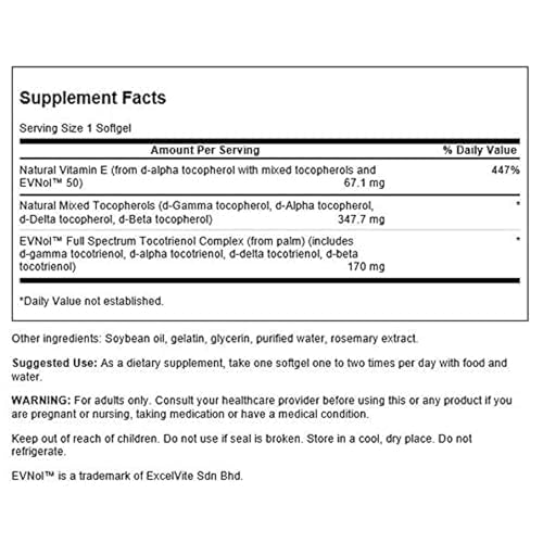 Full Spectrum Vitamin E antioxidant support