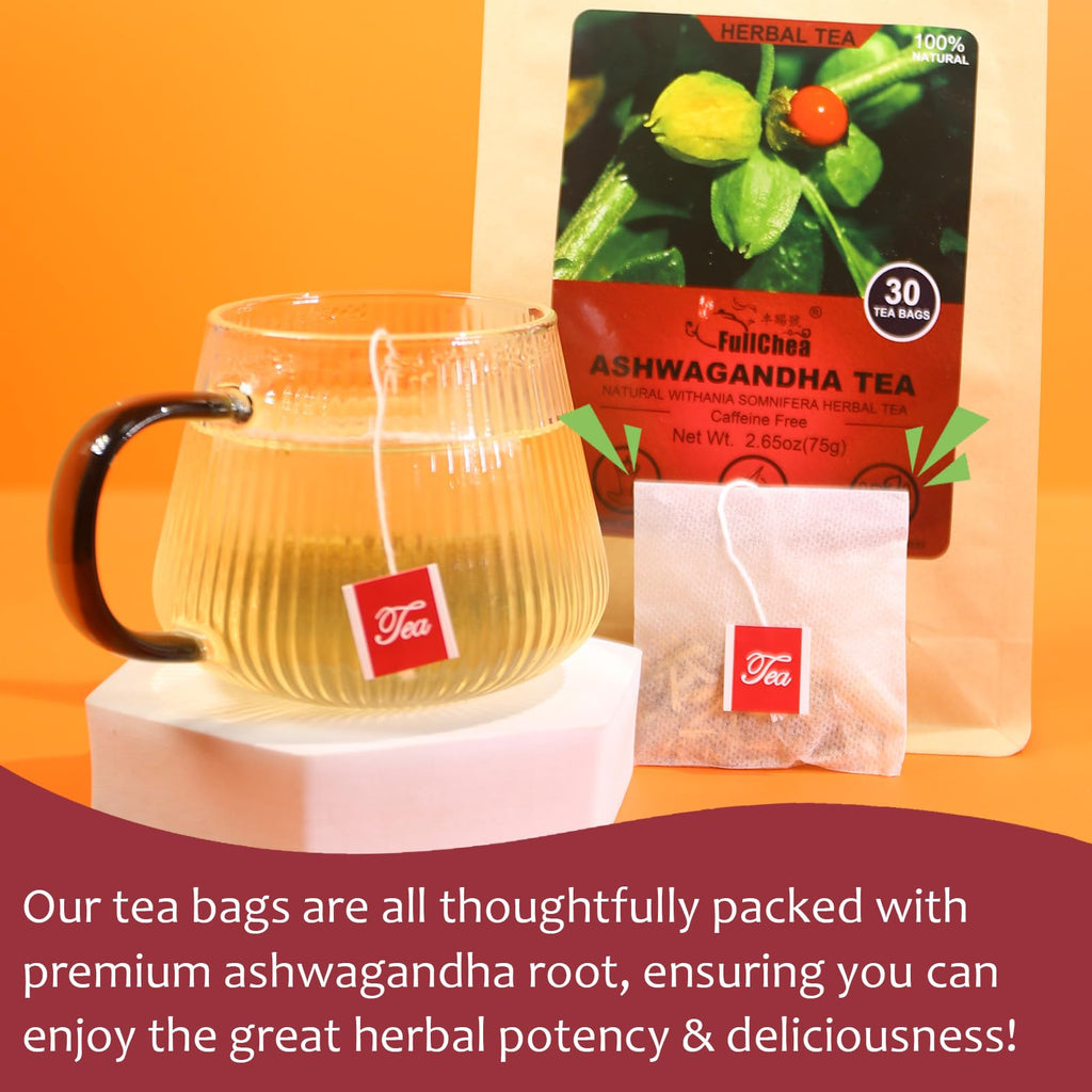 FullChea 30 count ashwagandha tea