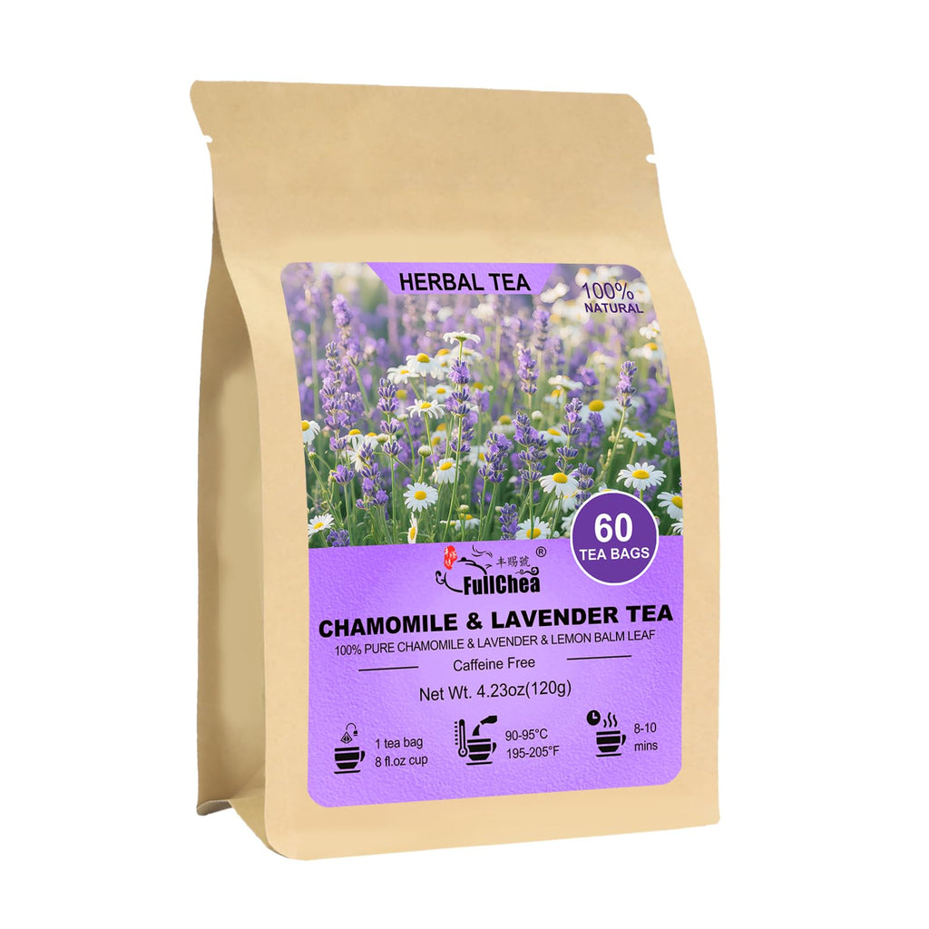 FullChea chamomile lavender herbal tea bags