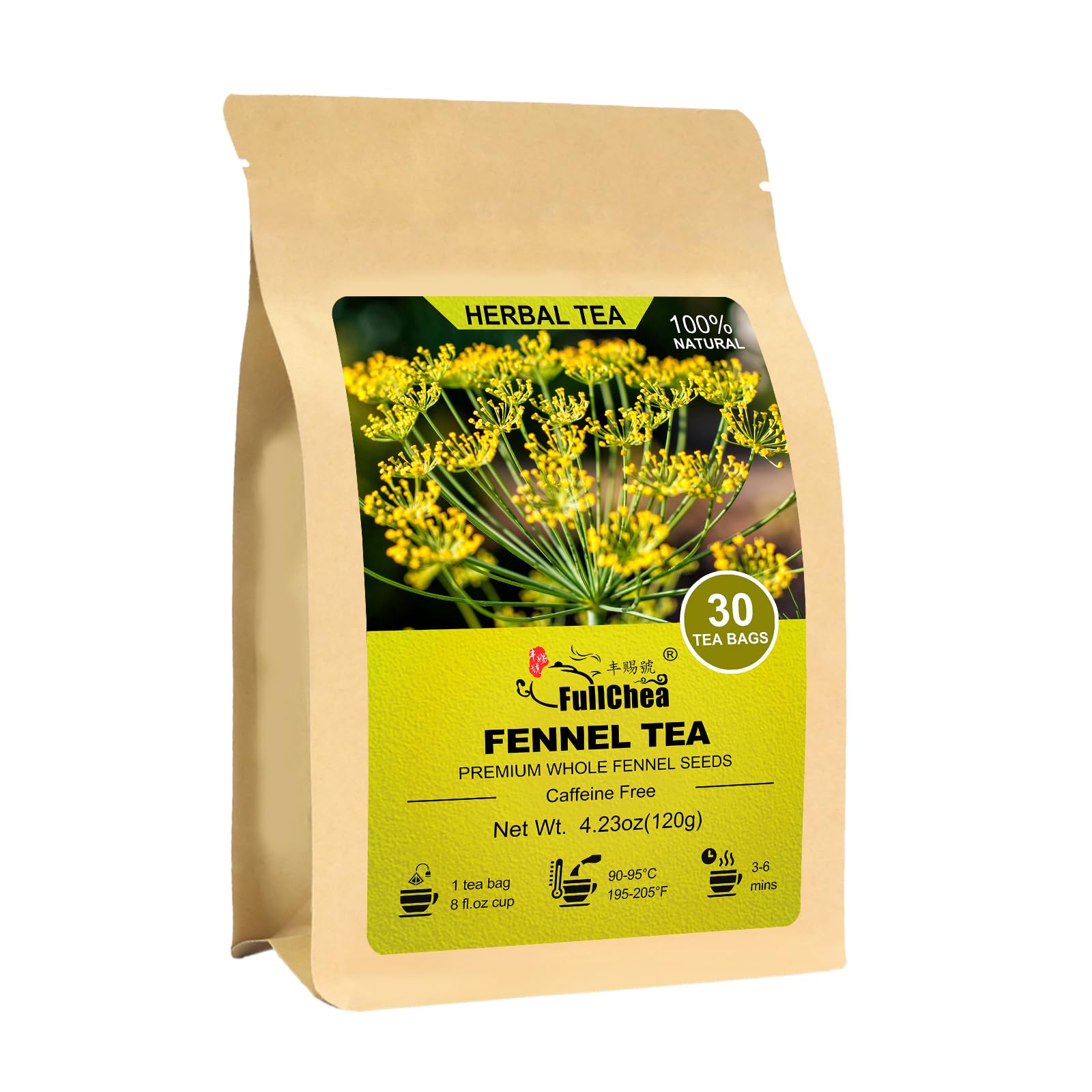 FullChea fennel tea bags for digestion