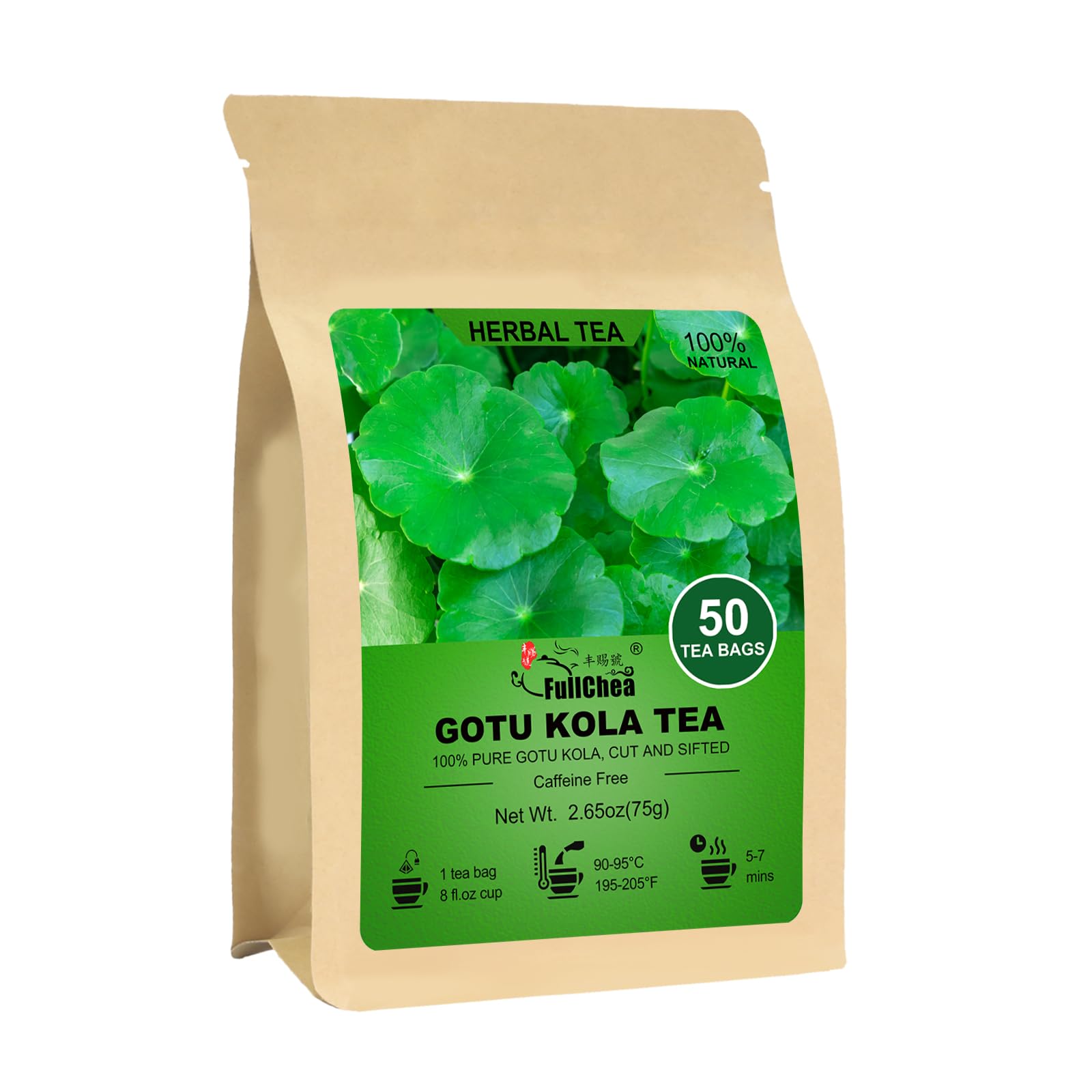 FullChea Gotu Kola herbal tea bags