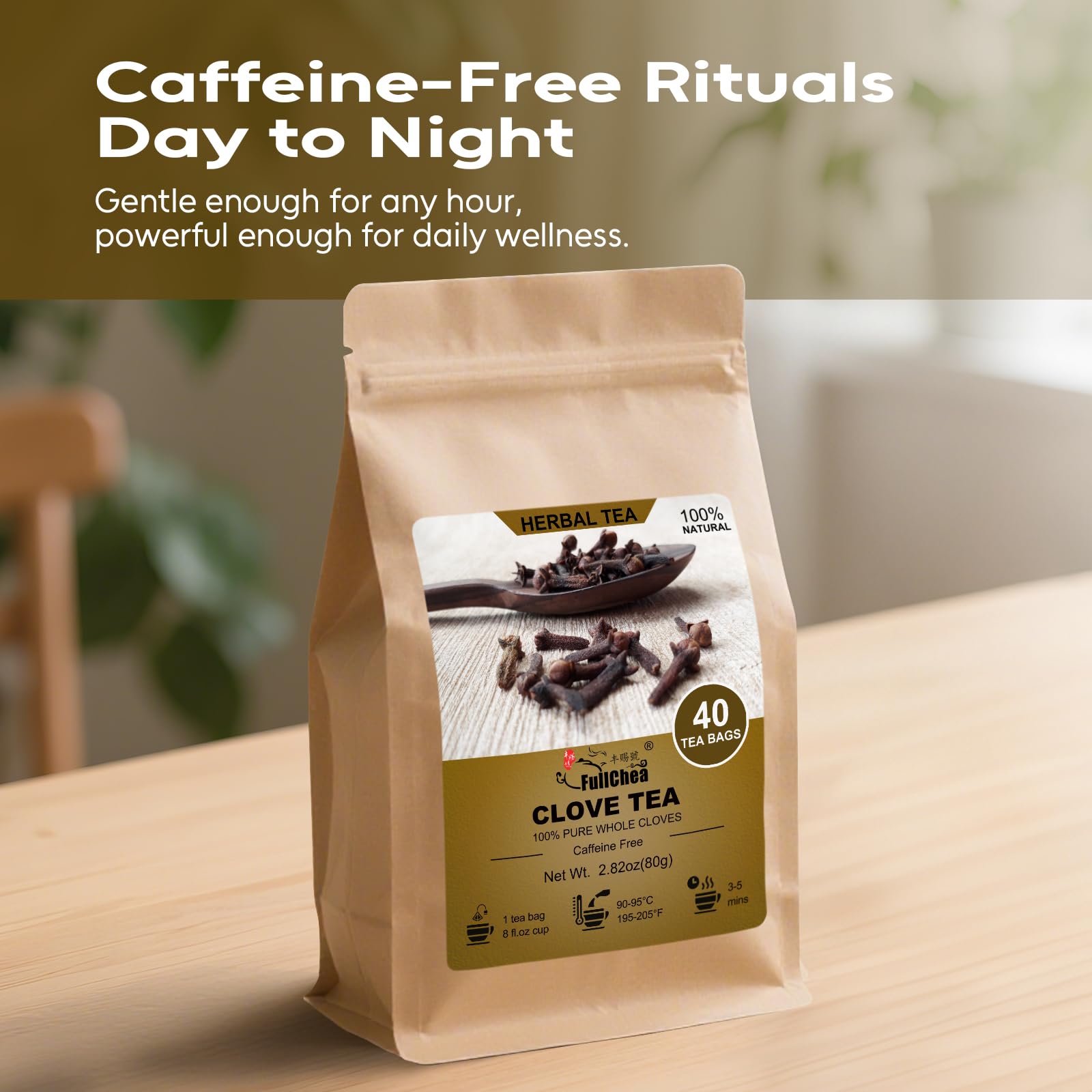 FullChea herbal tea bags for cozy evenings