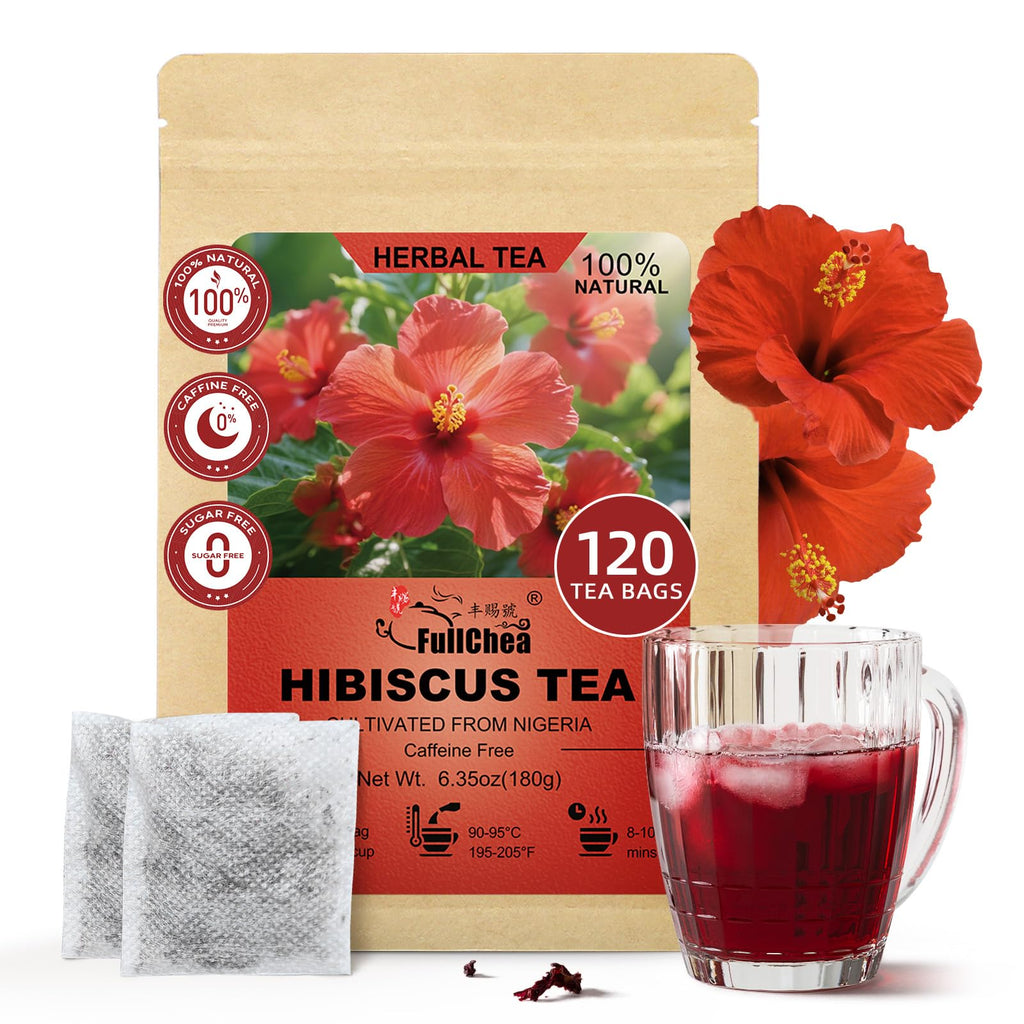 FullChea hibiscus tea bags 120 count