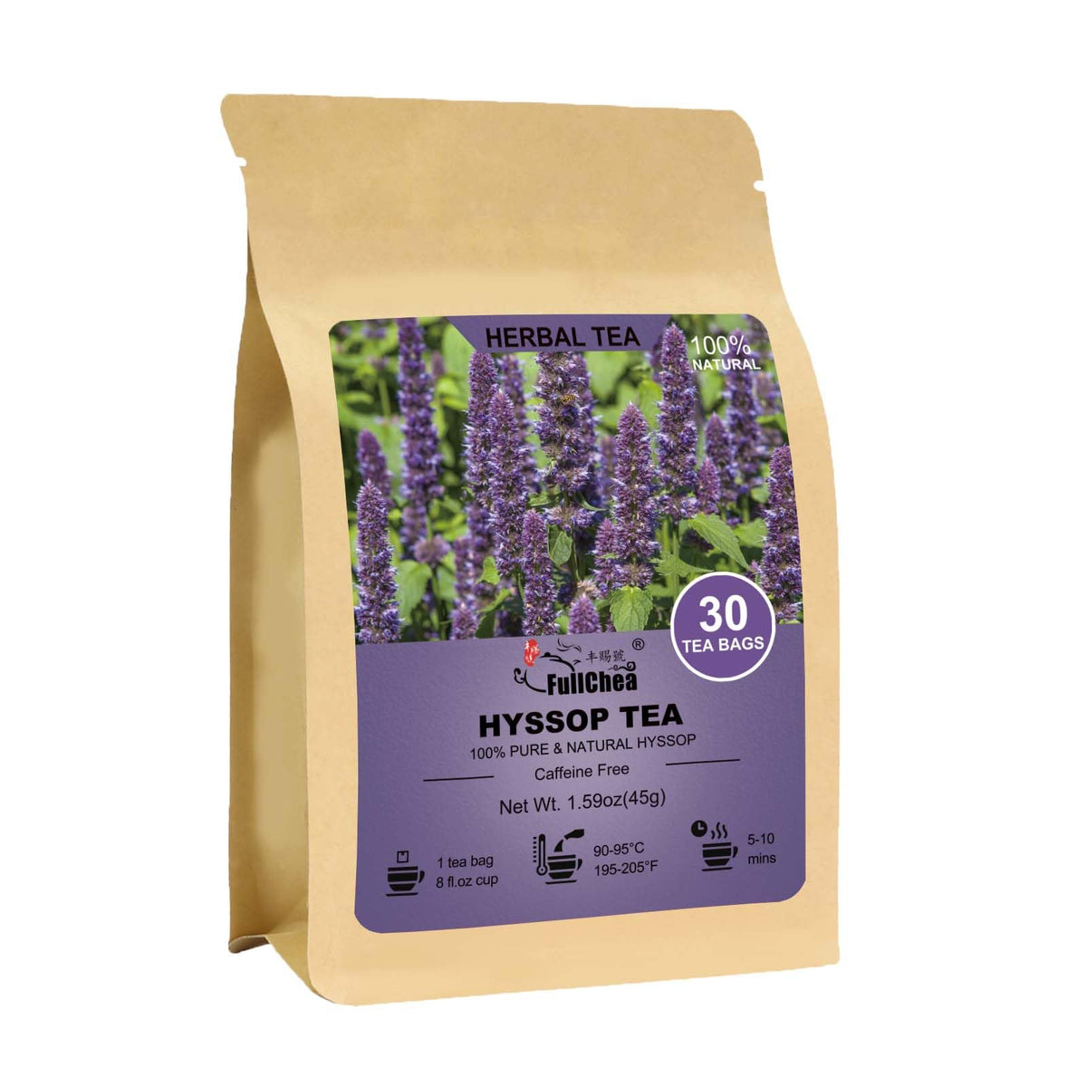 FullChea hyssop tea bags for relaxation