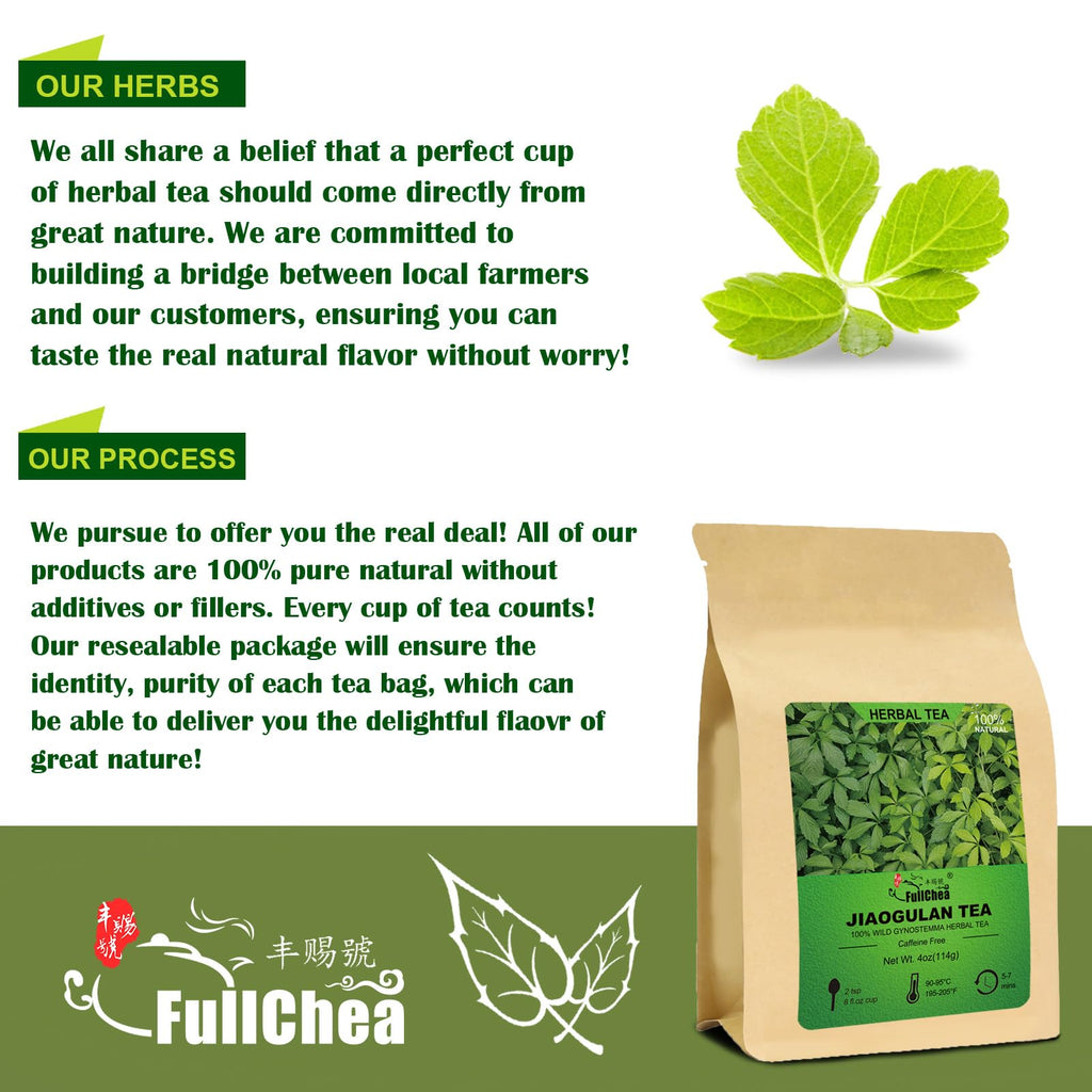 FullChea Jiaogulan tea for daily use