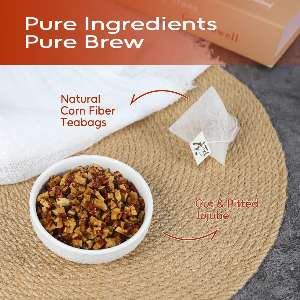 FullChea jujube tea caffeine-free option