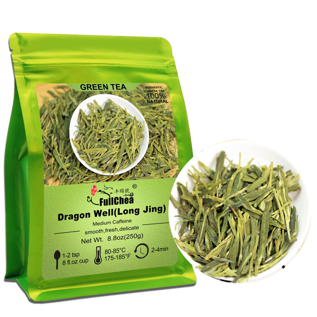 FullChea Longjing green tea leaves