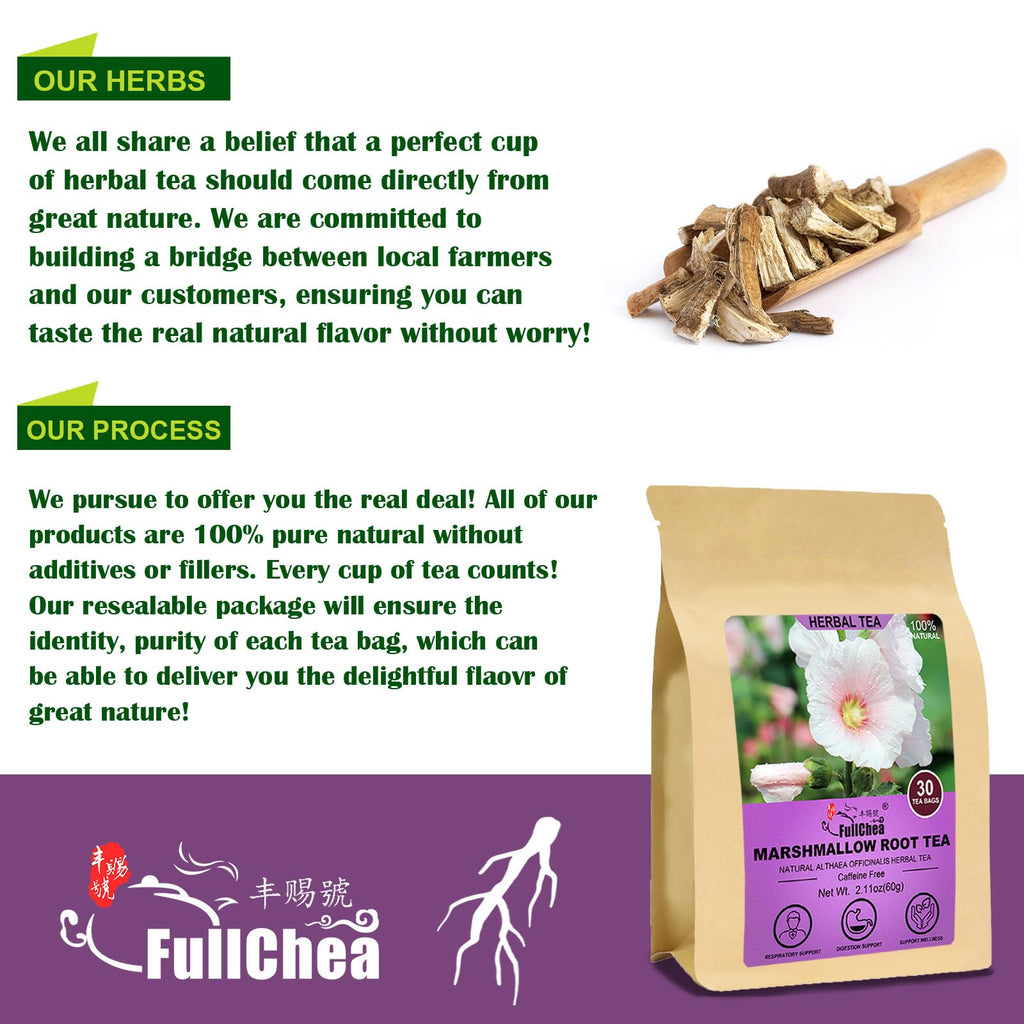 FullChea marshmallow root tea for relaxation
