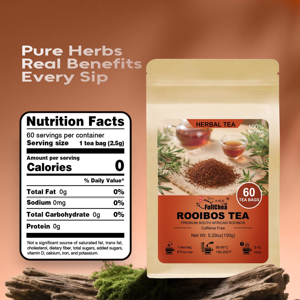fullchea rooibos tea bags for brewing