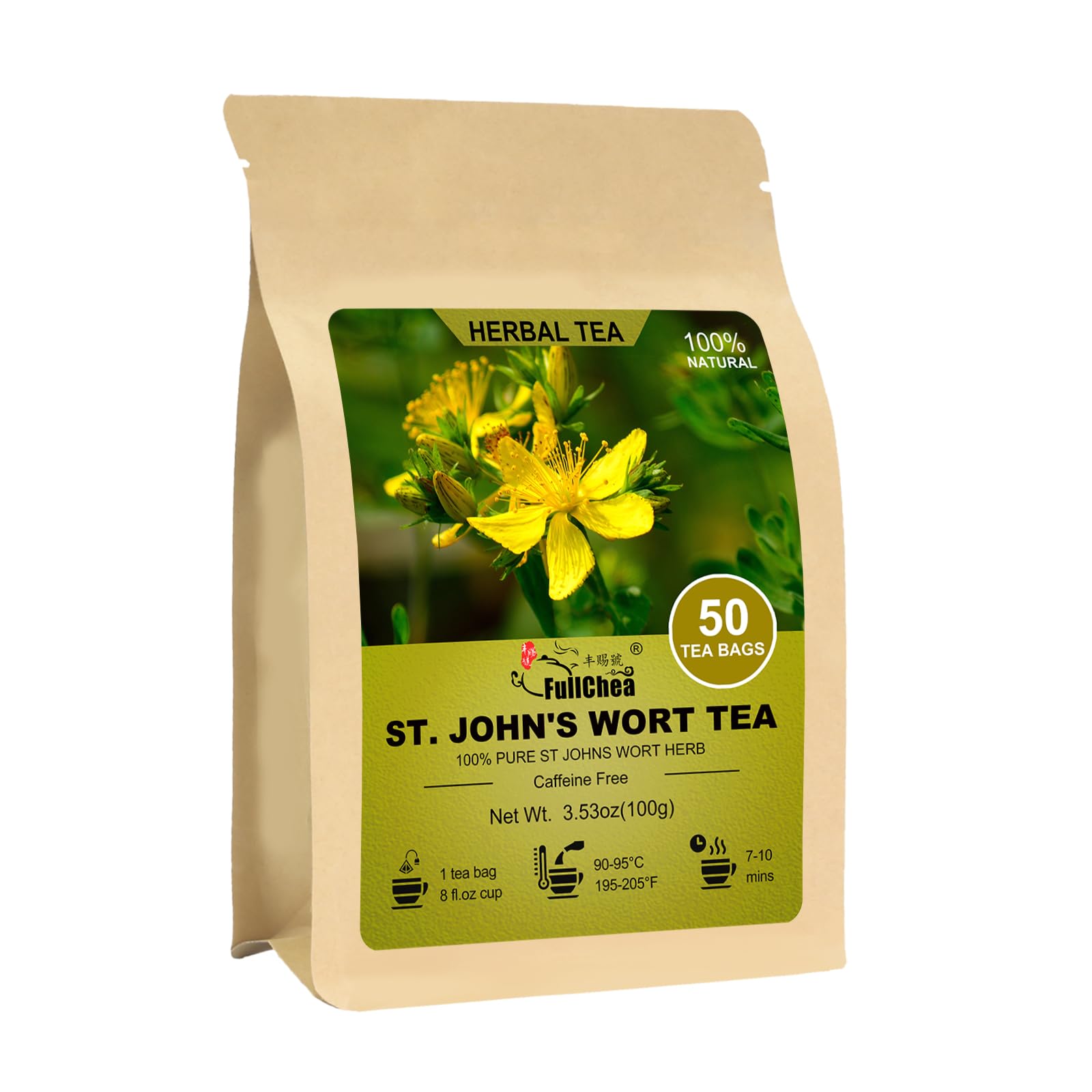 FullChea St. John's Wort tea bags