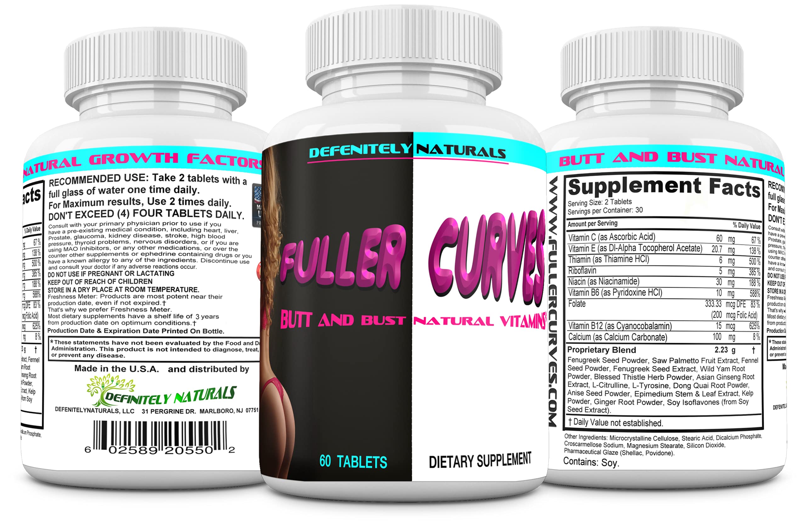 Fuller Curves size enhancement tablets