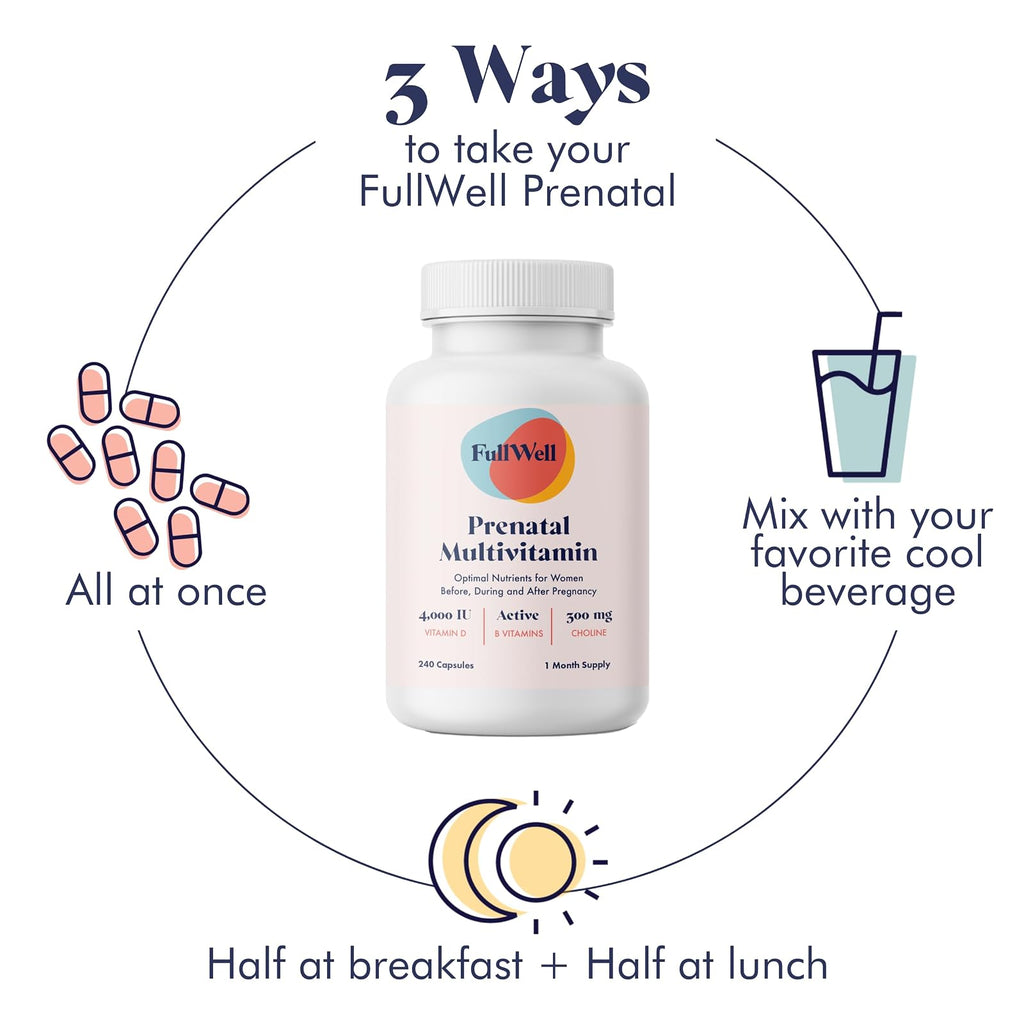 FullWell multivitamins for pregnancy wellness