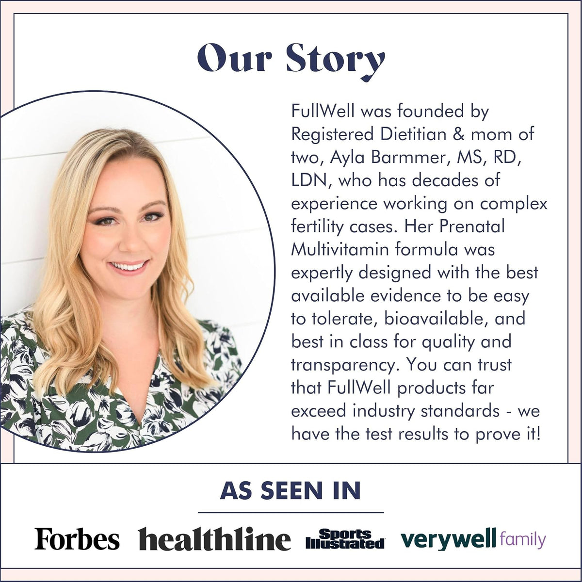 FullWell prenatal capsules for energy boost