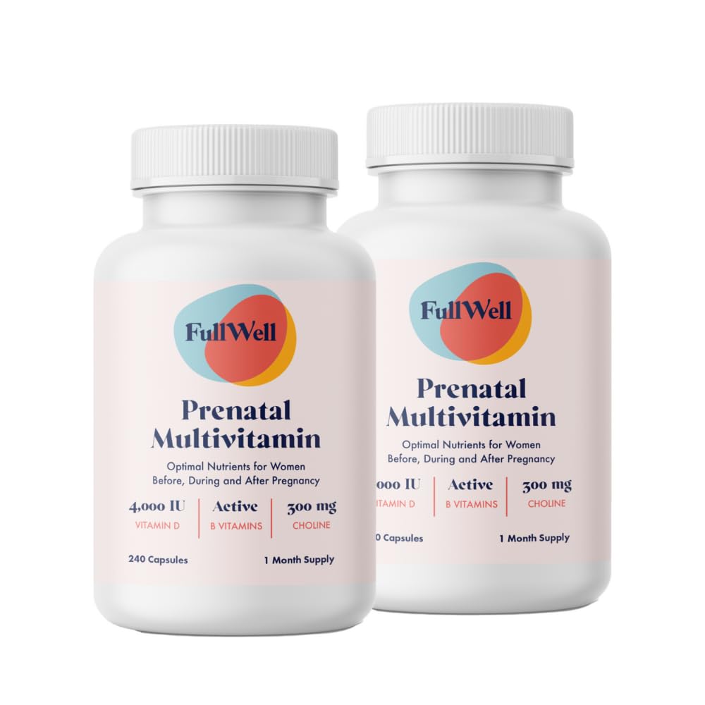 FullWell prenatal vitamins for expecting mothers