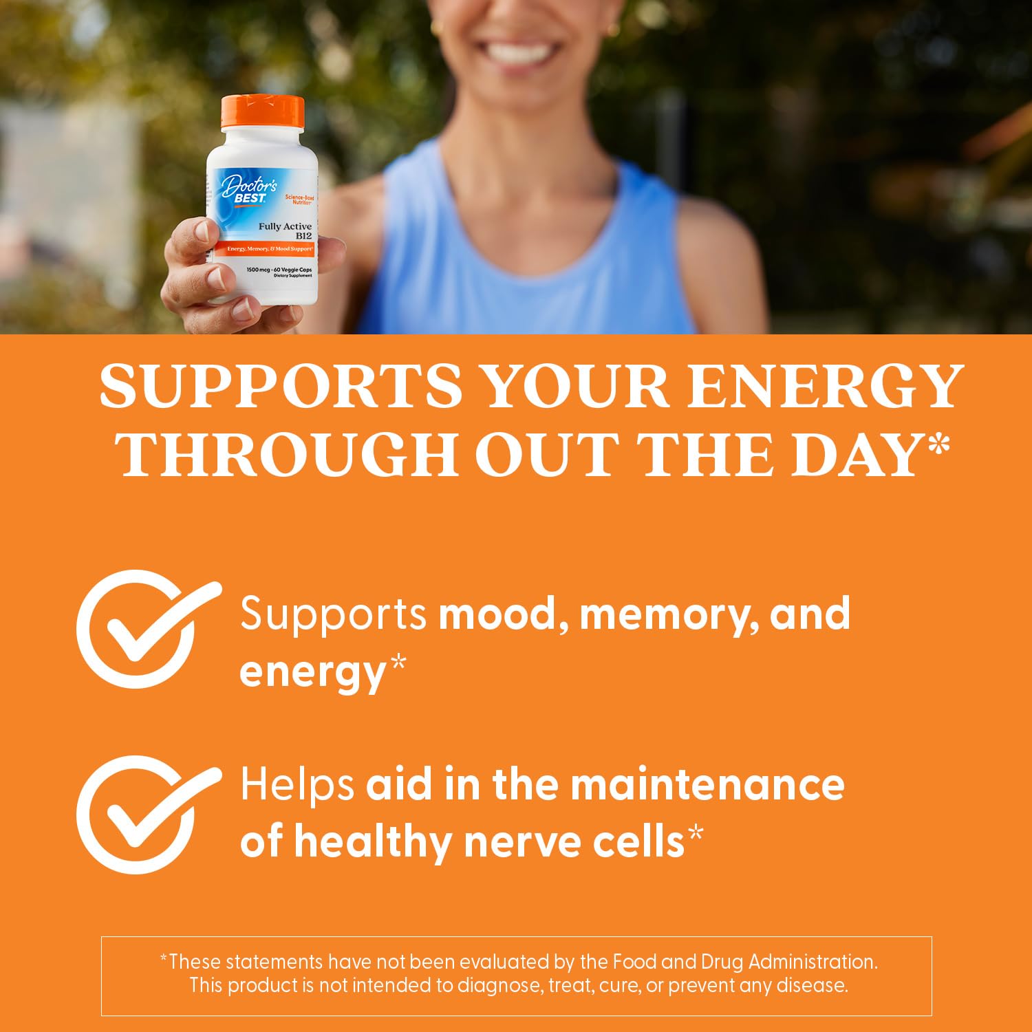 Fully active B12 for metabolism