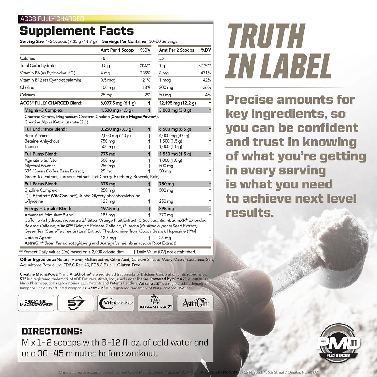 fully charged pre workout formula