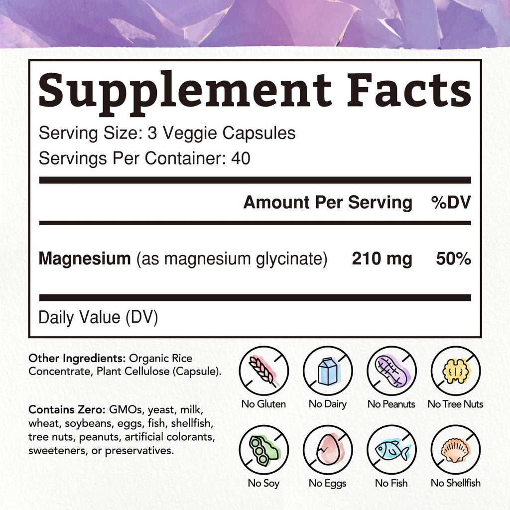 fully chelated magnesium for better absorption