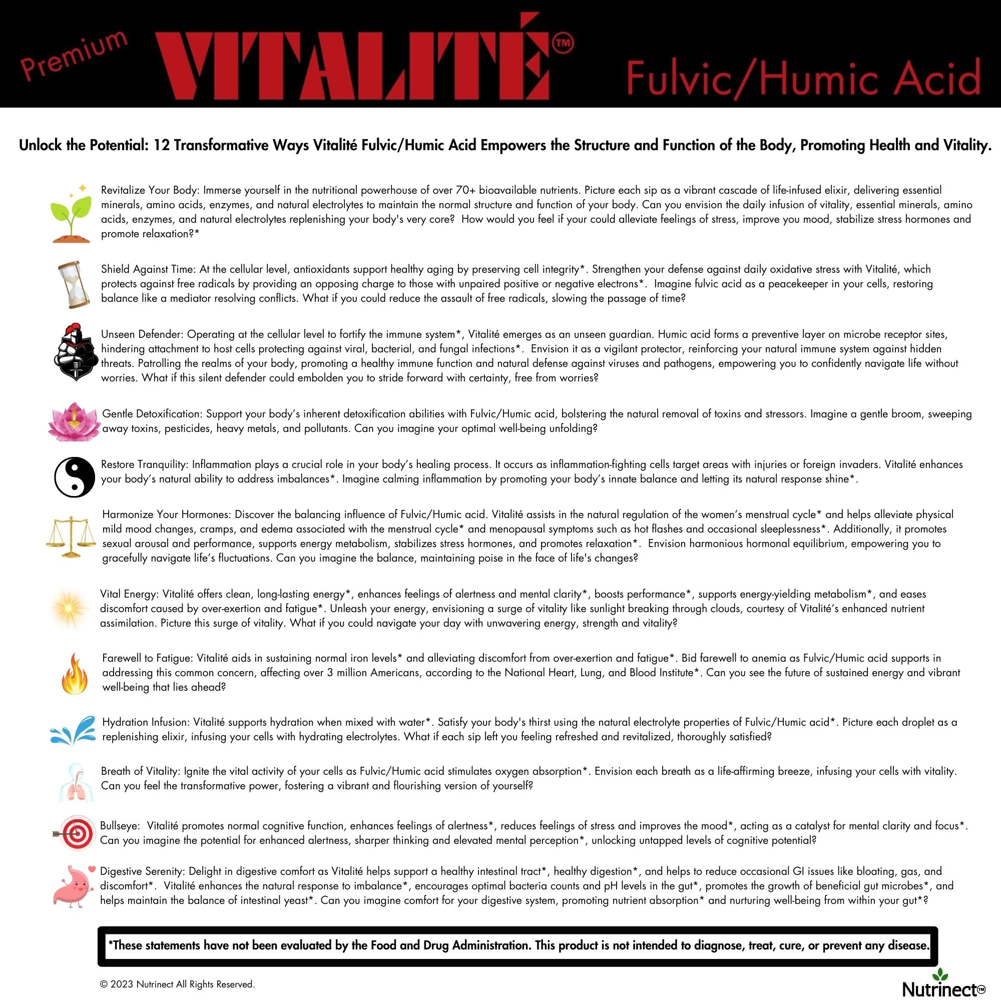 fulvic acid and trace minerals synergy