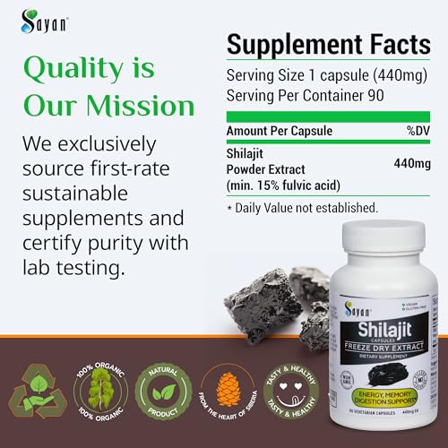 Fulvic acid benefits in Shilajit