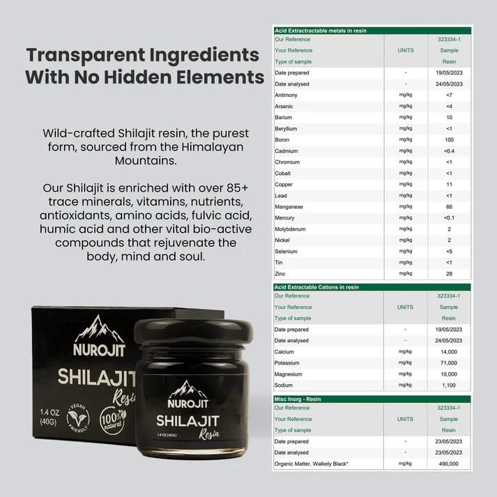 fulvic acid enriched blended vitamins