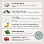 fulvic acid enriched mineral tonic