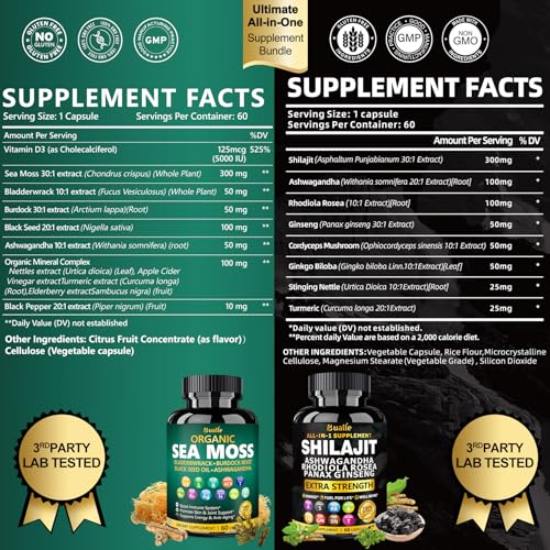 fulvic acid enriched multimineral capsules