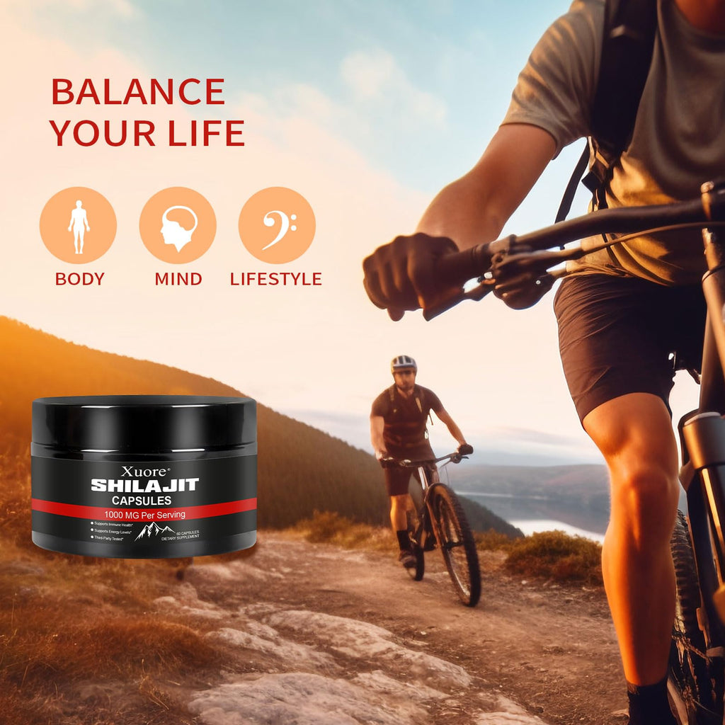 fulvic acid enriched Shilajit capsules