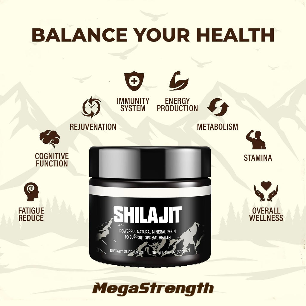 fulvic acid enriched shilajit resin