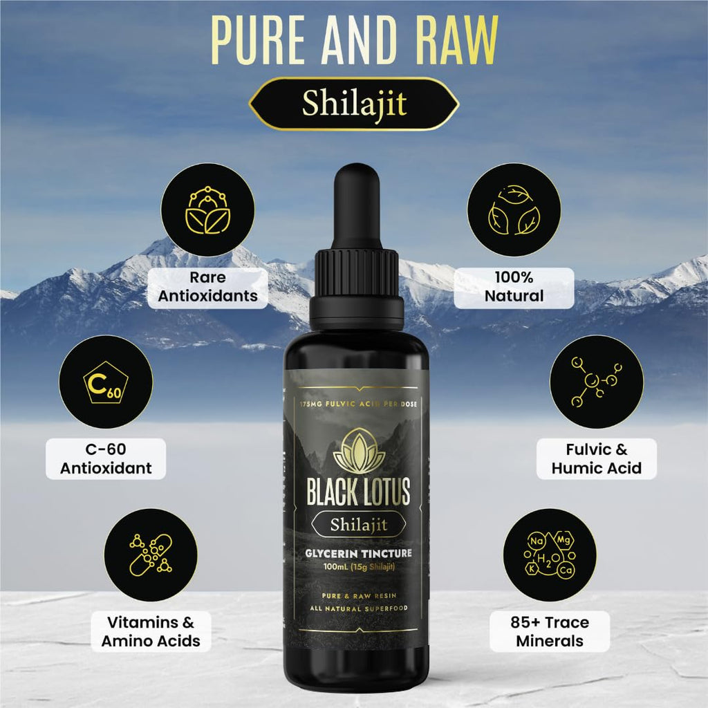 fulvic acid enriched Shilajit