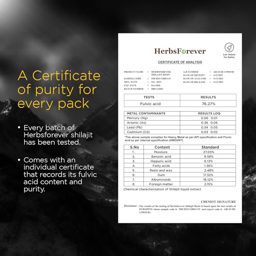 fulvic acid rich herbal supplement