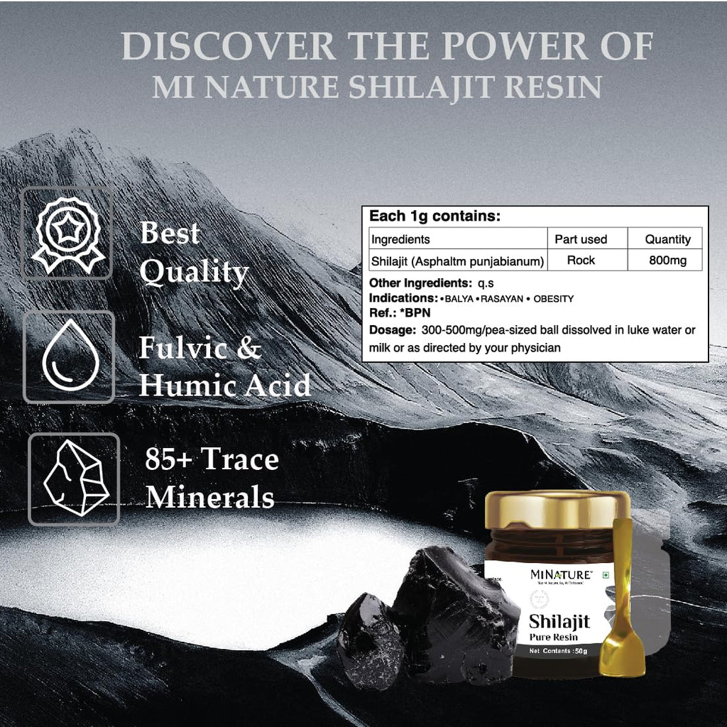 Fulvic acid rich mineral supplement