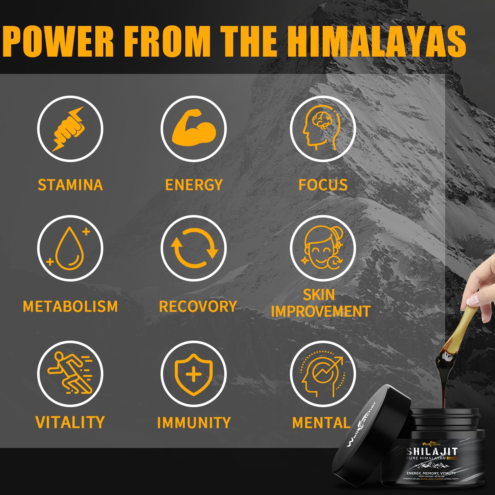 fulvic acid rich shilajit benefits