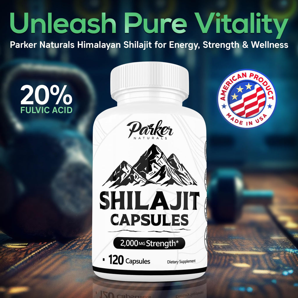 Fulvic acid rich shilajit capsules