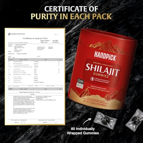 fulvic acid rich shilajit gummies