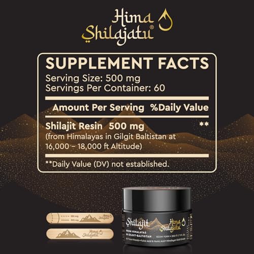 Fulvic acid rich Shilajit product