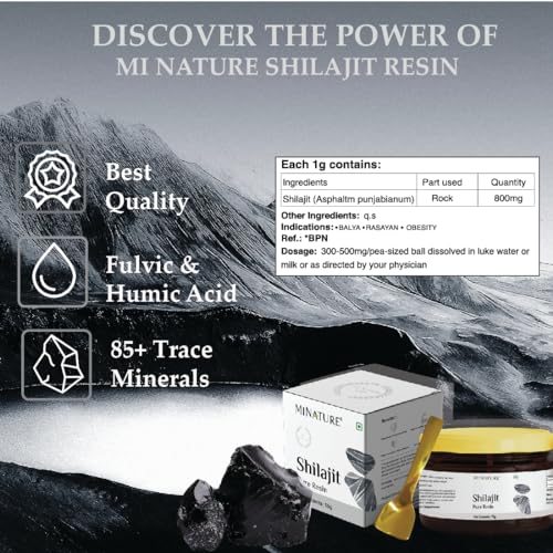 fulvic acid rich shilajit product