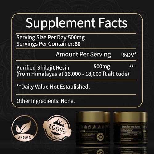 Fulvic acid rich Shilajit resin