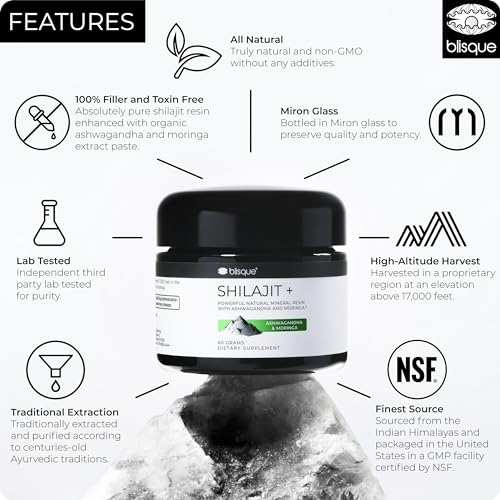 Fulvic acid rich shilajit supplement