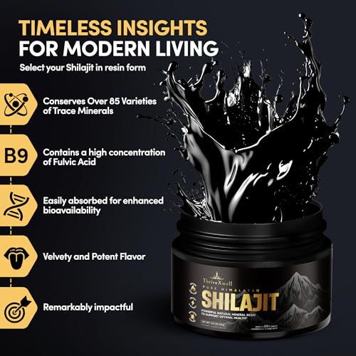 Fulvic acid rich Shilajit supplement