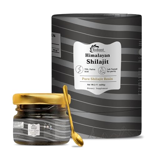 Fulvic acid rich shilajit supplement