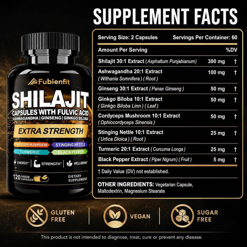 fulvic acid shilajit benefits for wellness