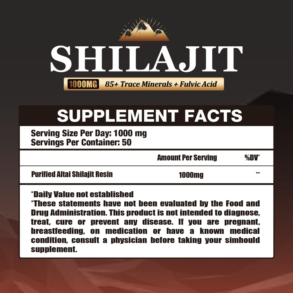 fulvic acid shilajit for focus