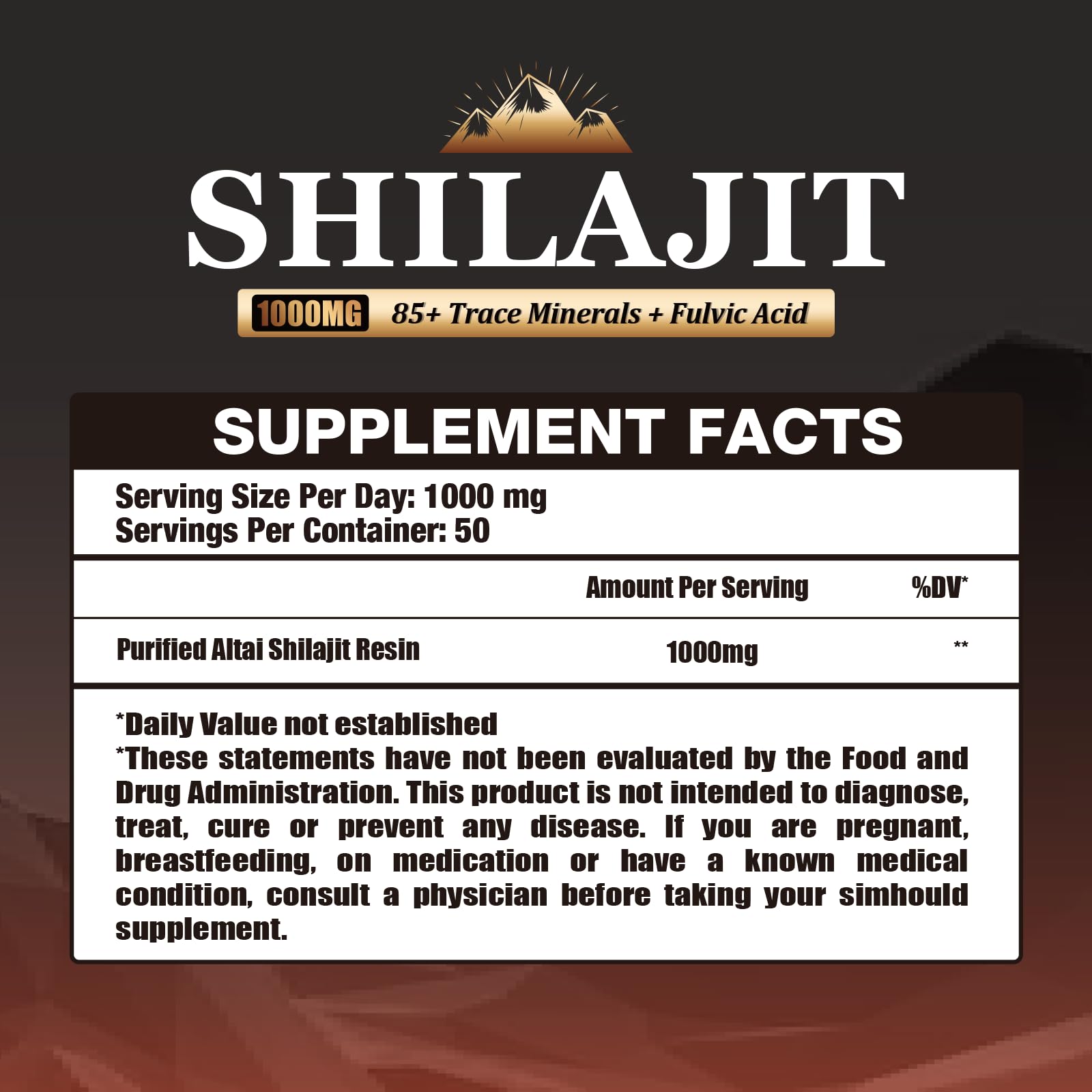 fulvic acid shilajit for focus