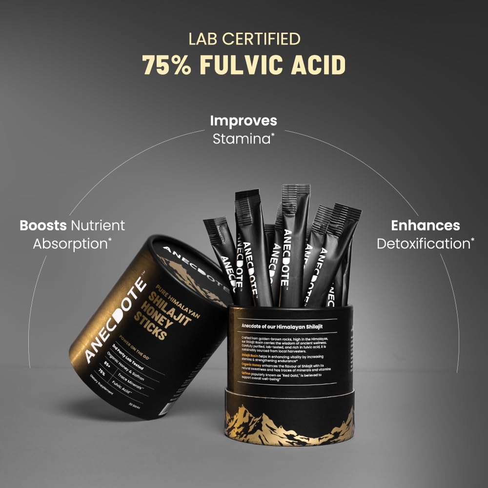 fulvic acid shilajit stick convenience