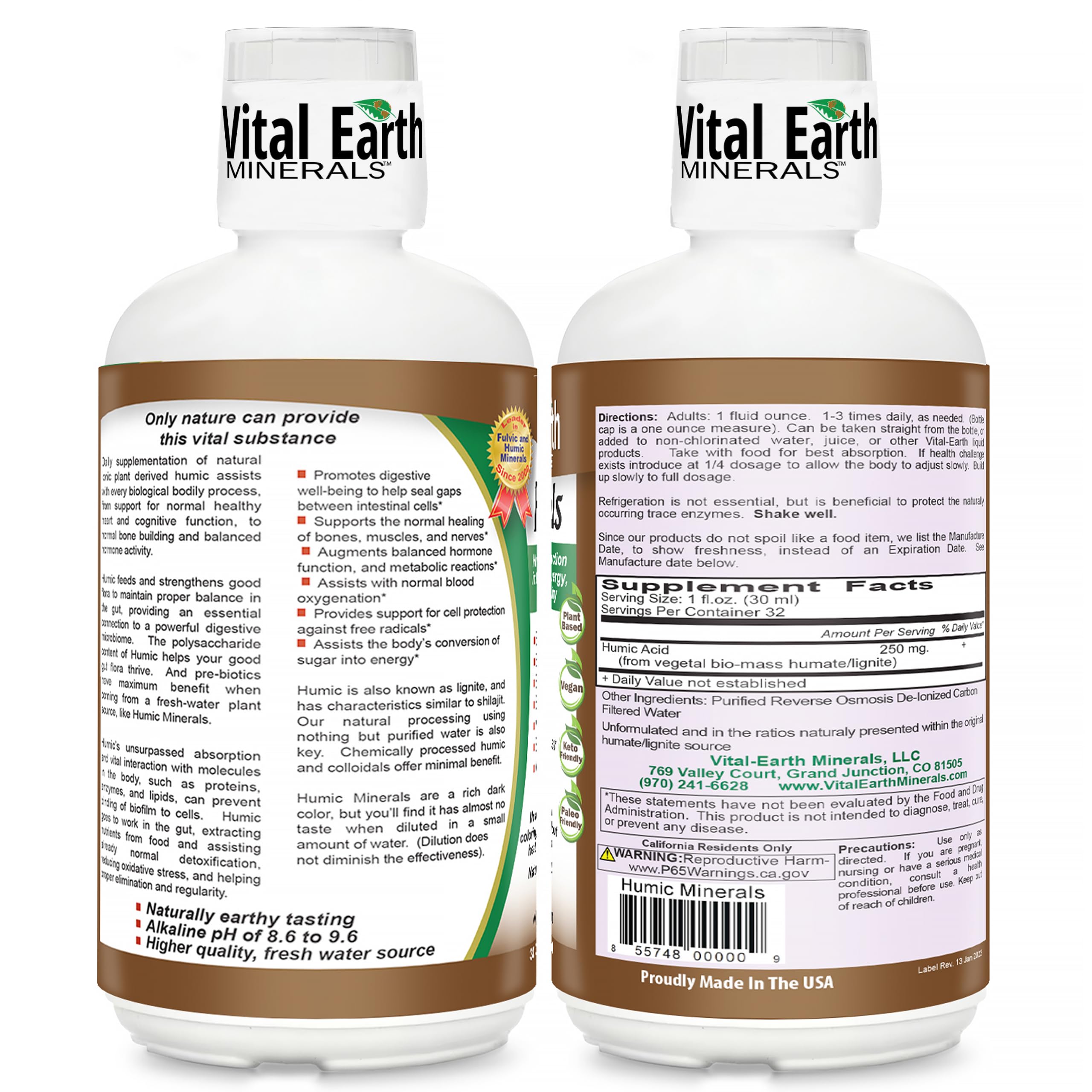 fulvic acid with electrolytes benefits