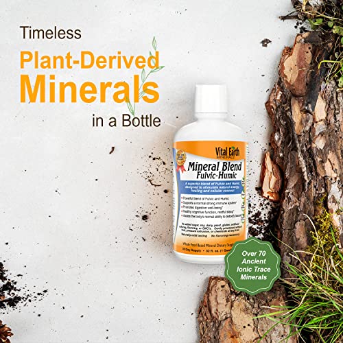 Fulvic humic mineral blend for energy