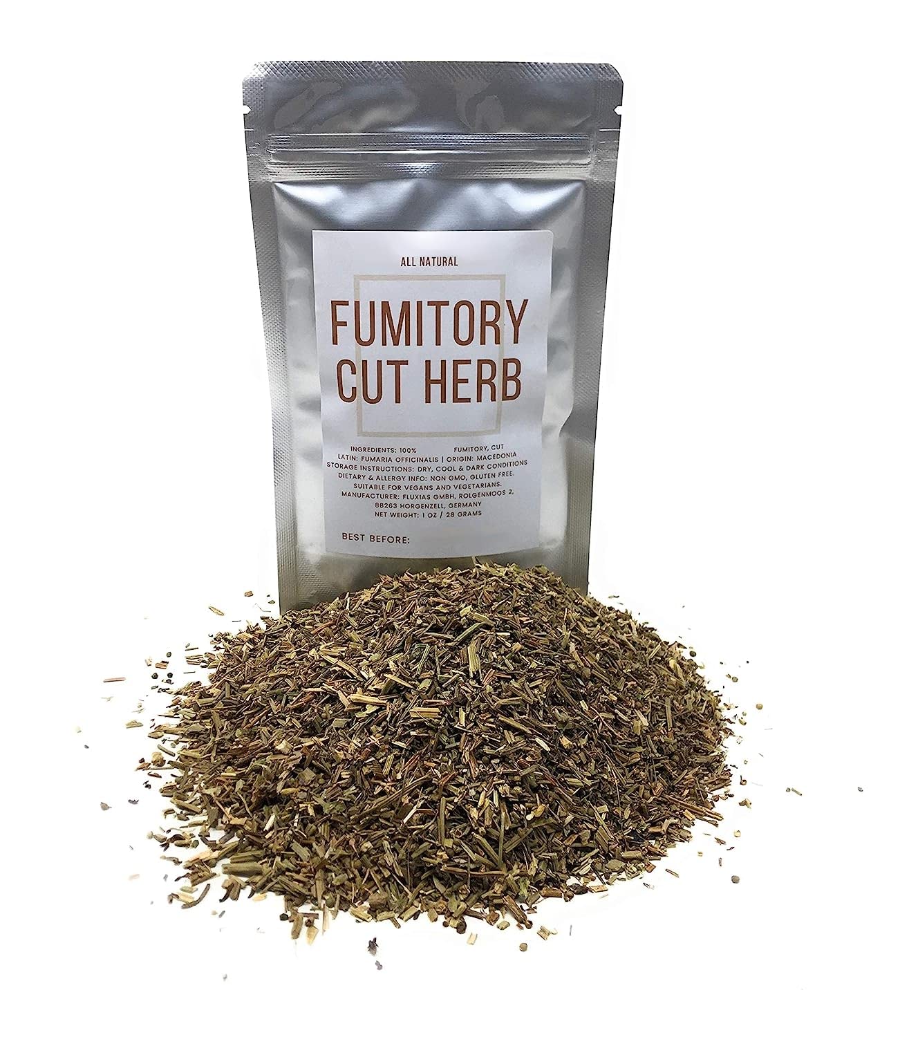 Fumitory herb for herbal detox tea