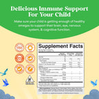 fun and fruity kids dha gummies