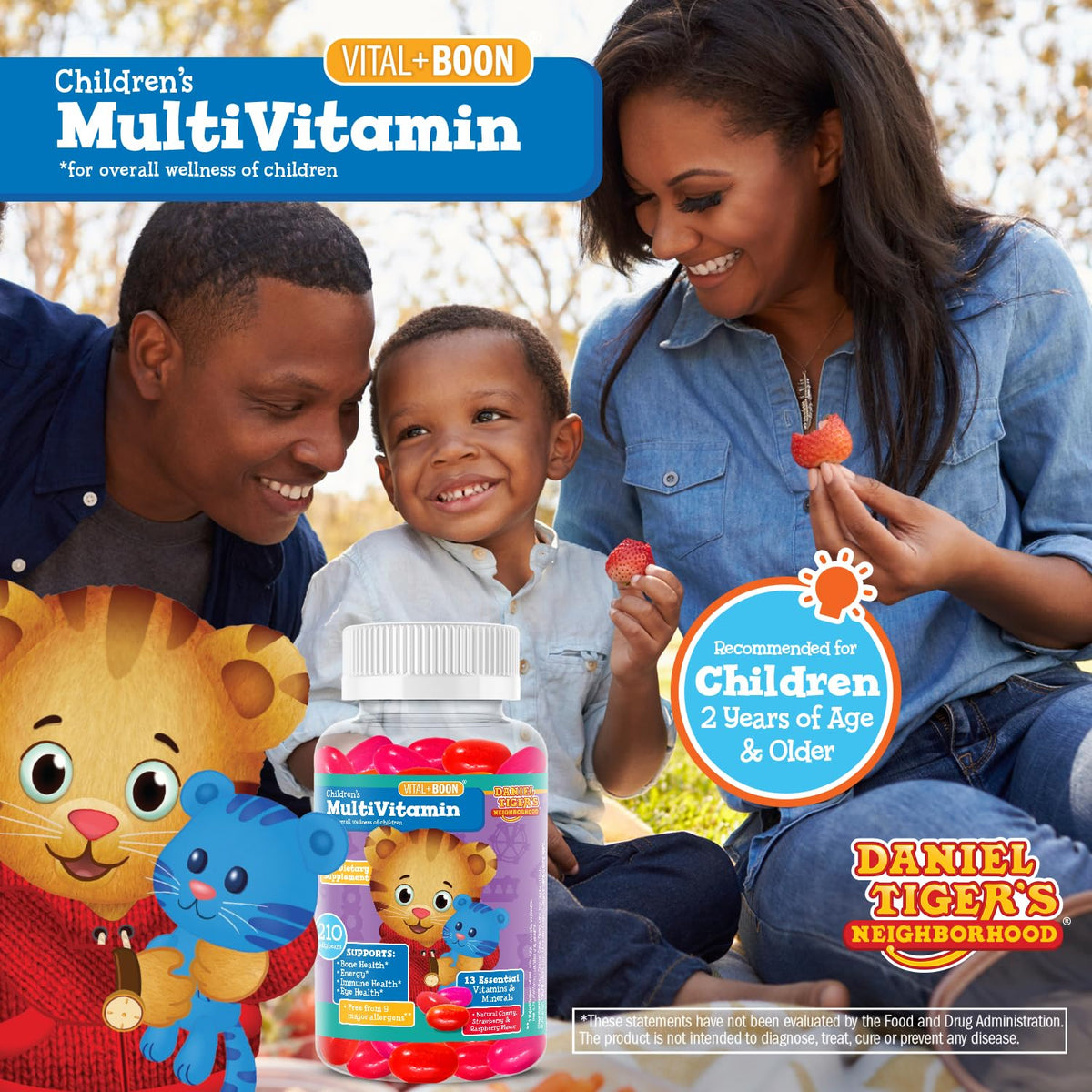 fun and fruity multivitamins for children