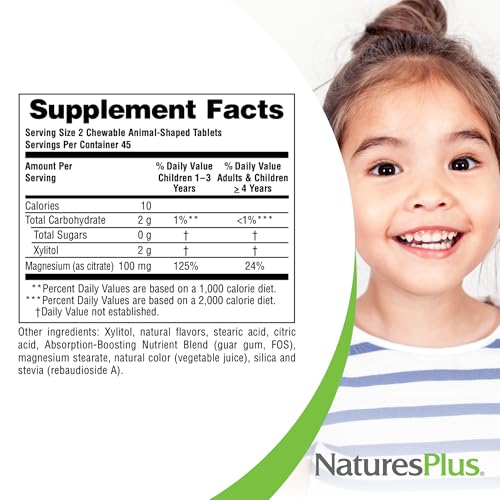 fun animal shapes magnesium supplements